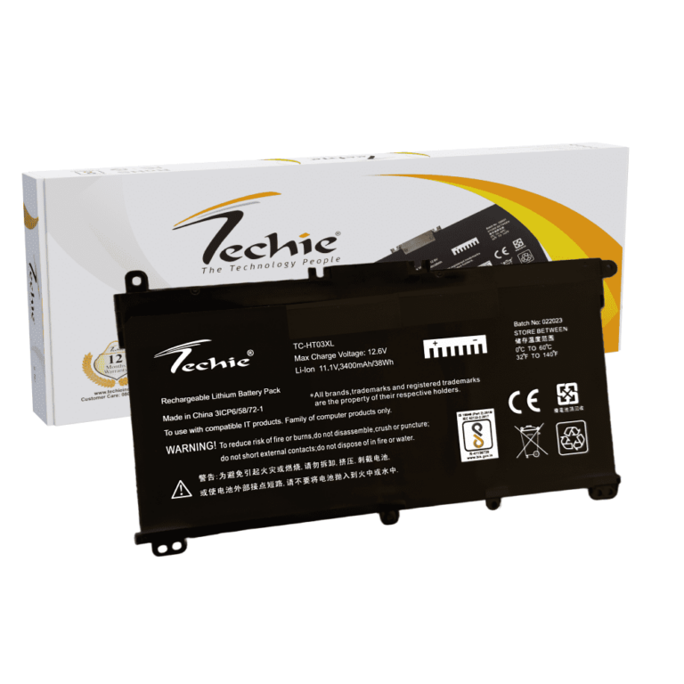 Techie Compatible Battery For HP PG03 - HSTNN-DB9G, L48430-AC1, L48430 ...