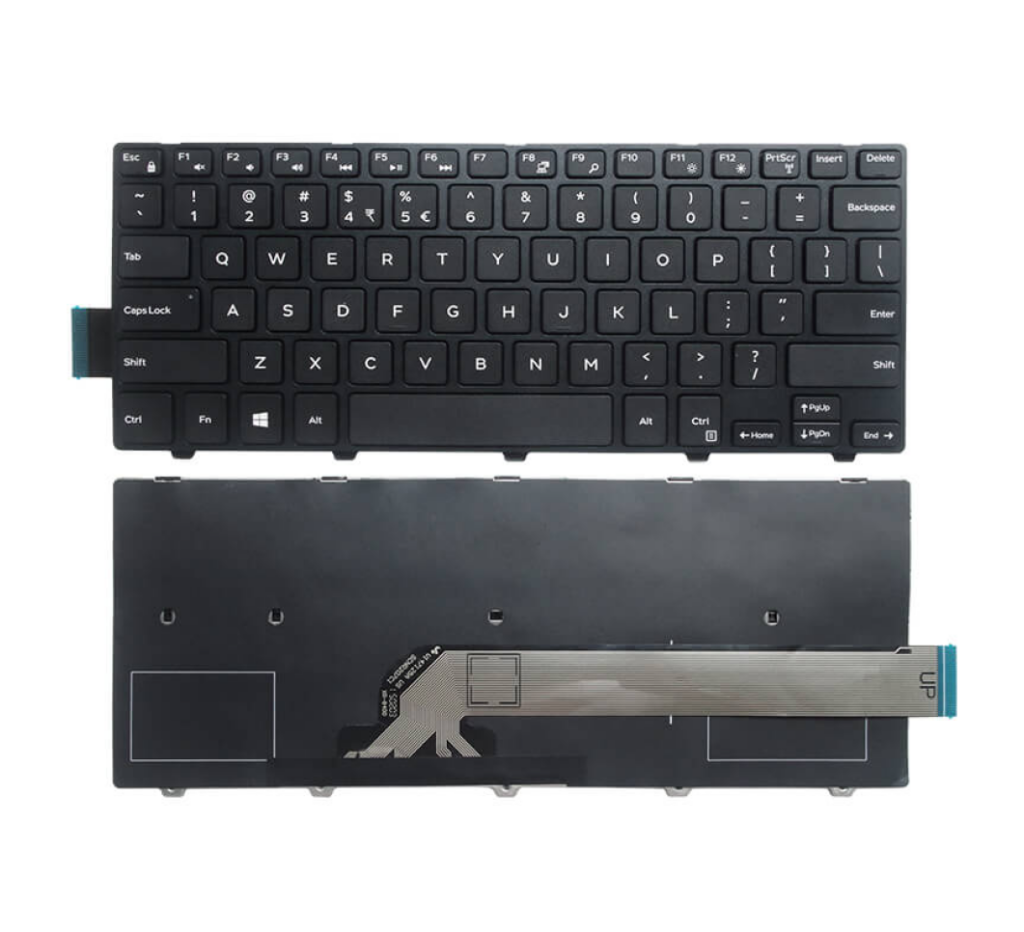 Techie Laptop Keyboard For Dell Inspiron 14-3000, 5442, 5443, 5457 ...