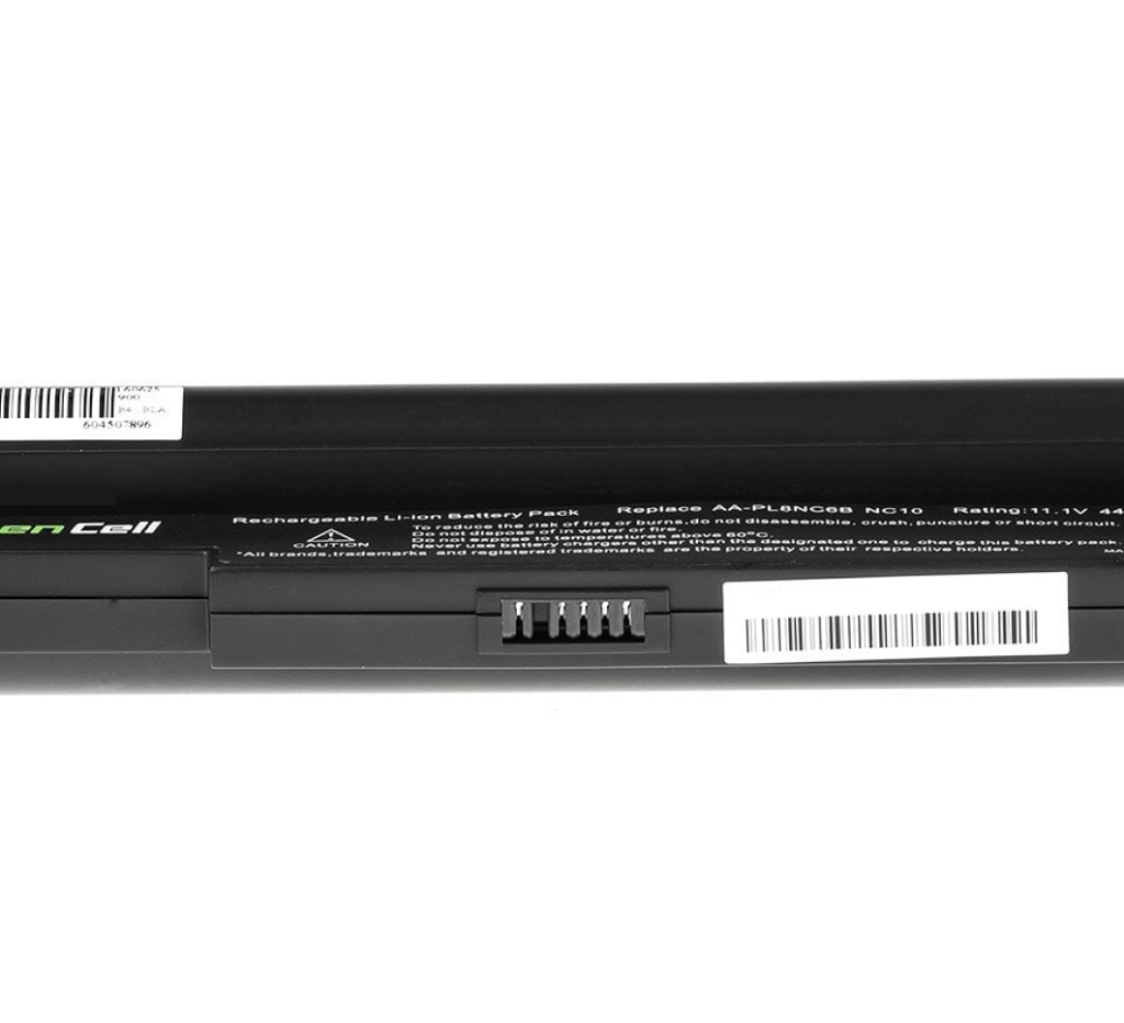 Techie Compatible Battery For Samsung NC10 - NC10-11GP, NC10-KA03, NC20 ...