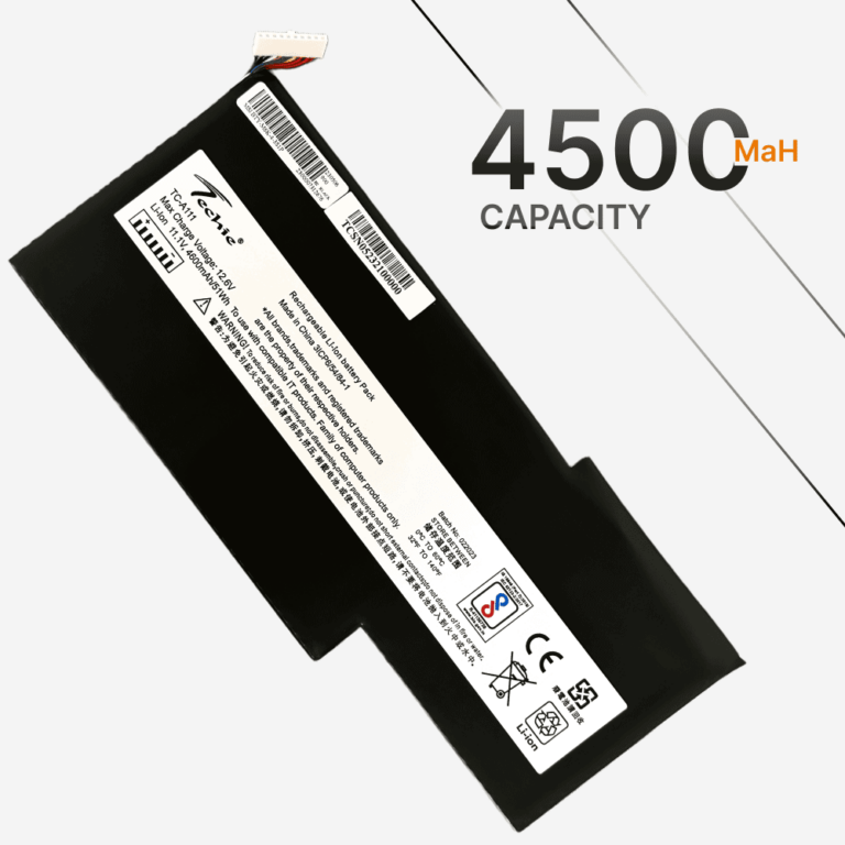 Techie Compatible Battery For MSI BTY-M6K - MS-17B4, MS-16K3 Laptops ...