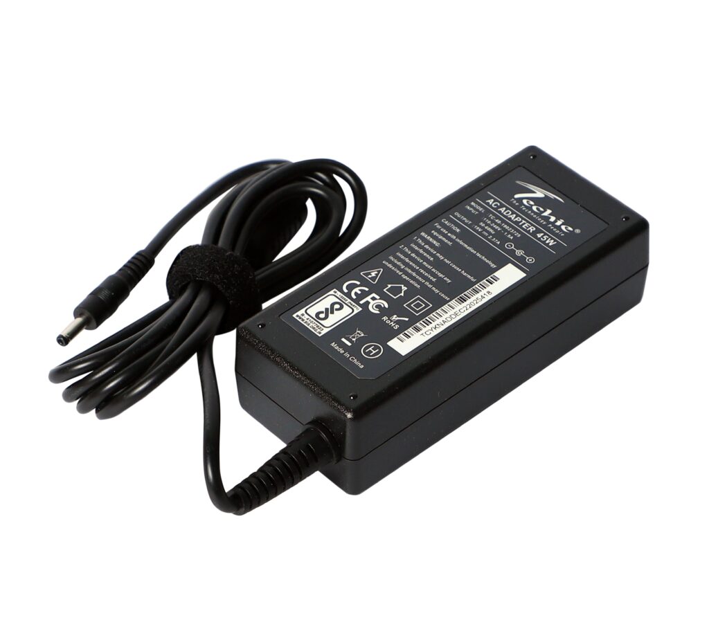 Techie 45W Avita Laptop Charger (19V, 2.37A) 3.5*1.35MM - Techie Store