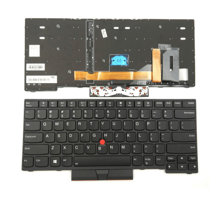 Techie Laptop Keyboard For Lenovo ThinkPad T480S, T495, T490, L380 ...