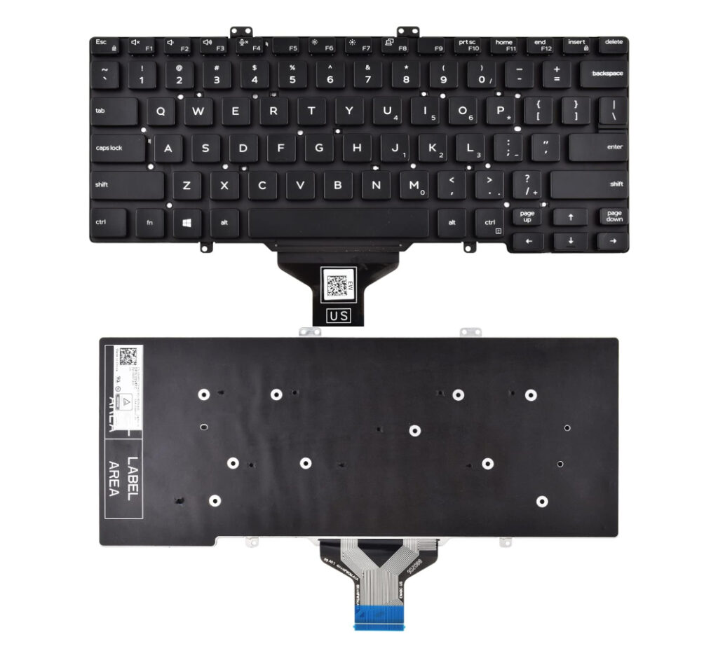 Techie Laptop Keyboard For Dell Latitude 3400, 5401, 5410, 5411, 5402 ...
