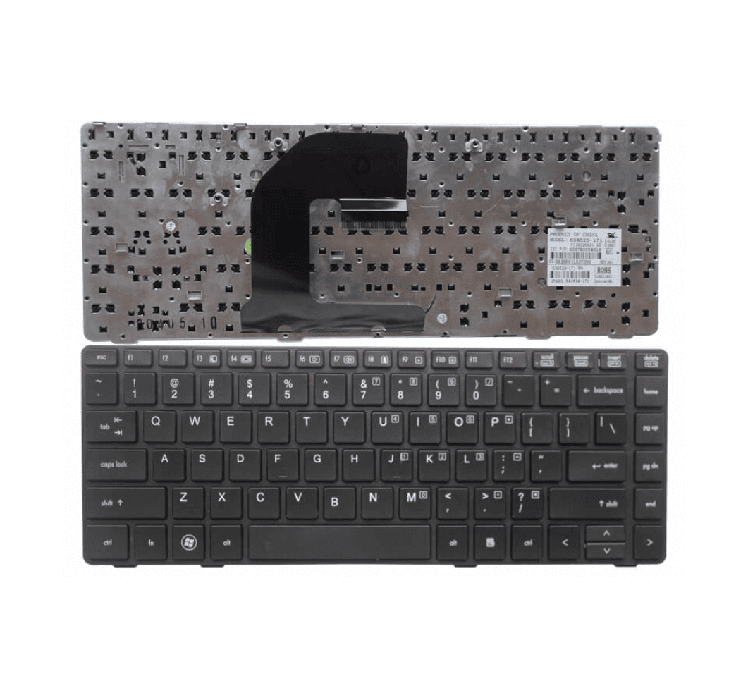Techie Laptop Keyboard For HP EliteBook 8460P, 635768-071, 8460W, 6460B ...