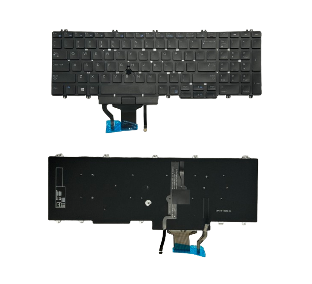 Techie Laptop Keyboard For Dell Precision 7530, 7540, M7530, E7530 ...