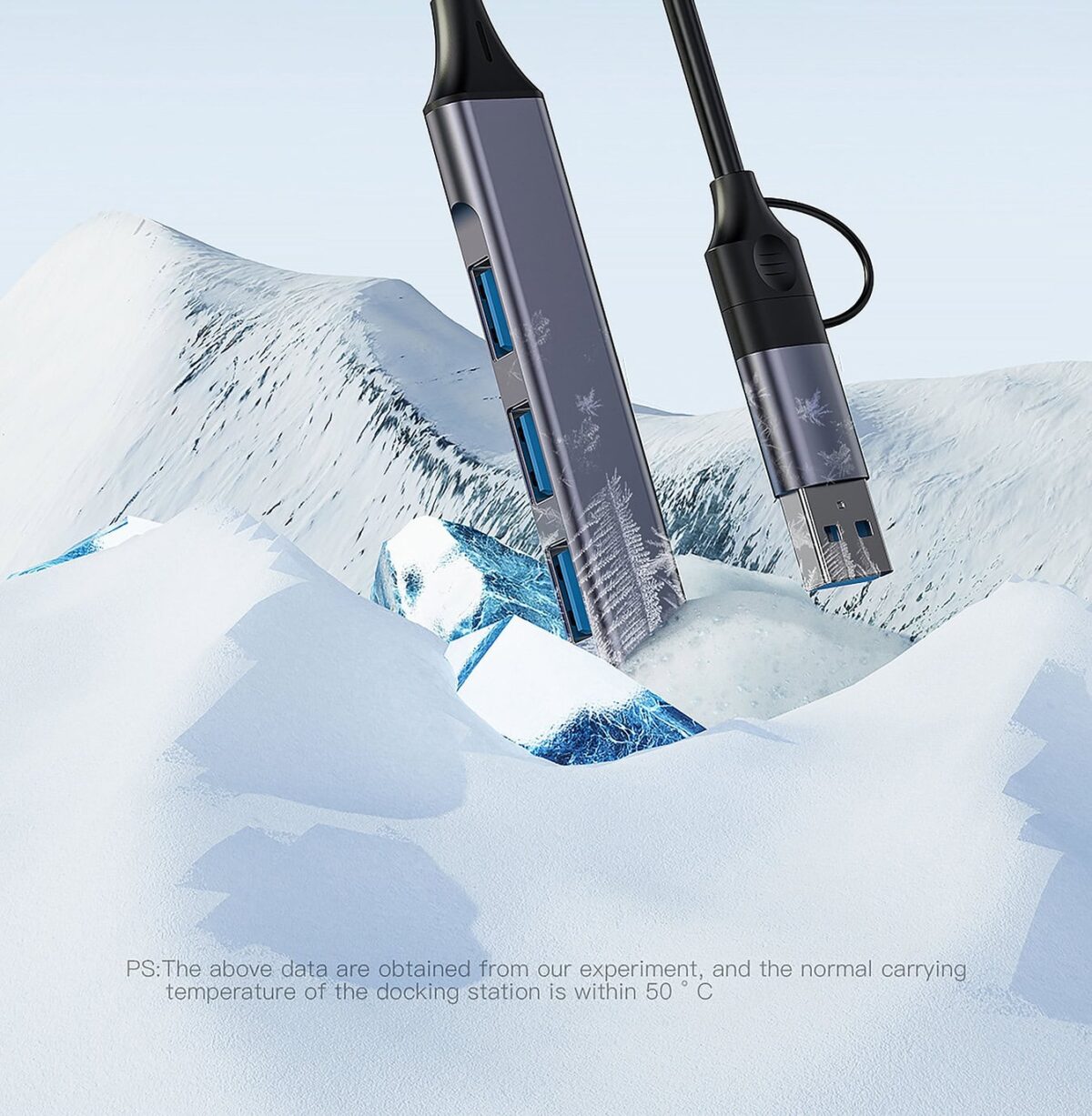 Enhance Your Device's Connectivity With Techie 4-in-2 USB/Type-C Hub ...