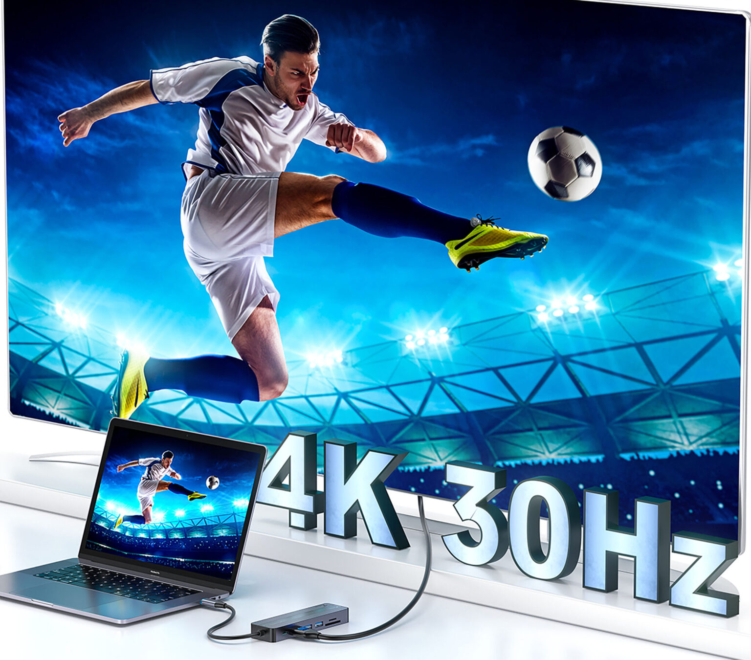 Techie TC Connect 7-in-1 Hub: PD 100W Type-C, Gigabit Ethernet, Dual ...