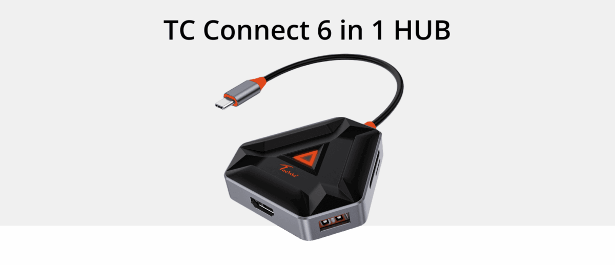 Simplify Your Connectivity With Techie TC Connect 6-in-1 Hub – Dual USB 3.0, 4K HDMI, SD/MicroSD ...