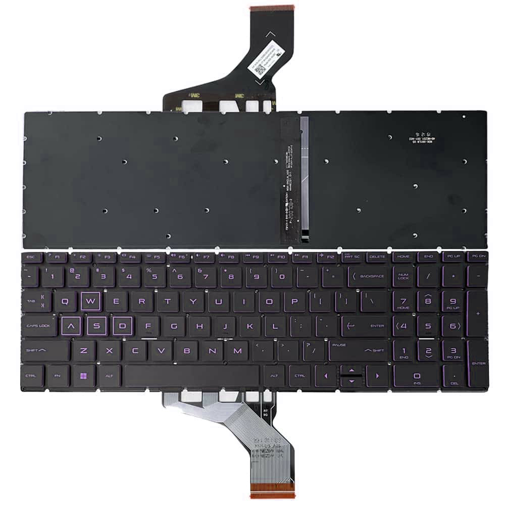 Techie Laptop Keyboard For HP Pavilion Gaming 15-EC, 15-DK Backlight ...