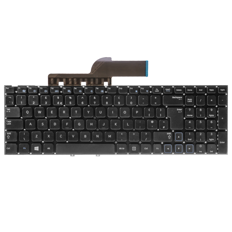 Techie Laptop Keyboard For Samsung NP300E5A, NP300E5C, NP300E5X ...