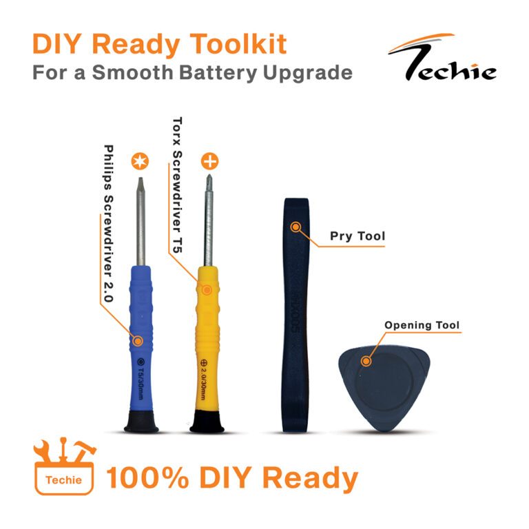 Techie Multi-Tool DIY Kit – Perfect For Laptop Battery Replacement ...